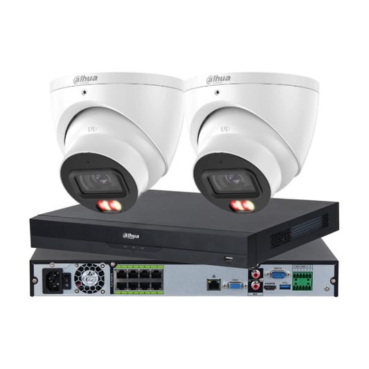 Dahua TiOC, 8MP (4K) IR Fixed Security Camera with Full Colour, Audio – CCTV Guru