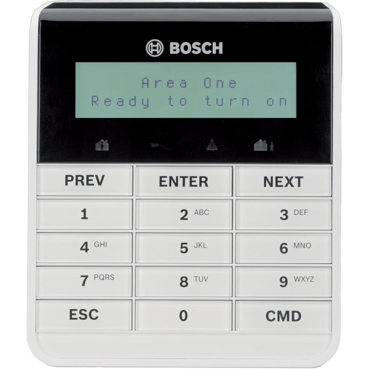 Bosch G-series Hardwired Keypad Black/white Alphanum LCD With Backlit ...
