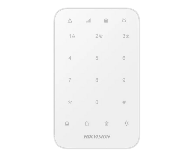 Hikvision AX PRO Series Wireless Keypad 433MHz (DS-PK1-E-WB) – CCTV Guru