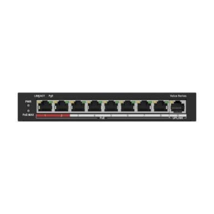 Hikvision 8 Port Fast Ethernet Unmanaged PoE Switch – CCTV Guru