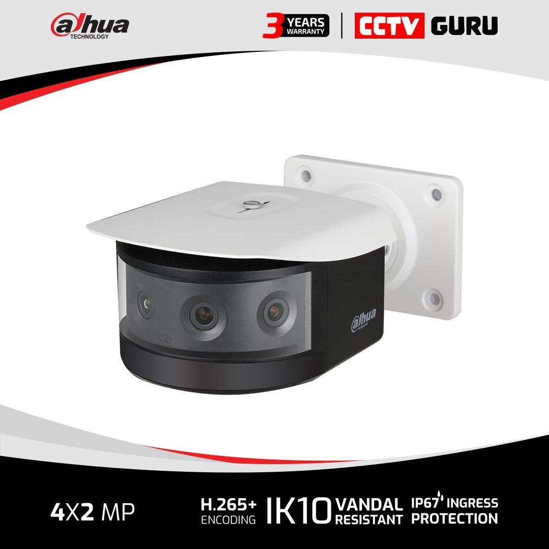 Dahua 4 x 2 Megapixel Multi-Sensor Panoramic H.265 IR Bullet Camera DH ...
