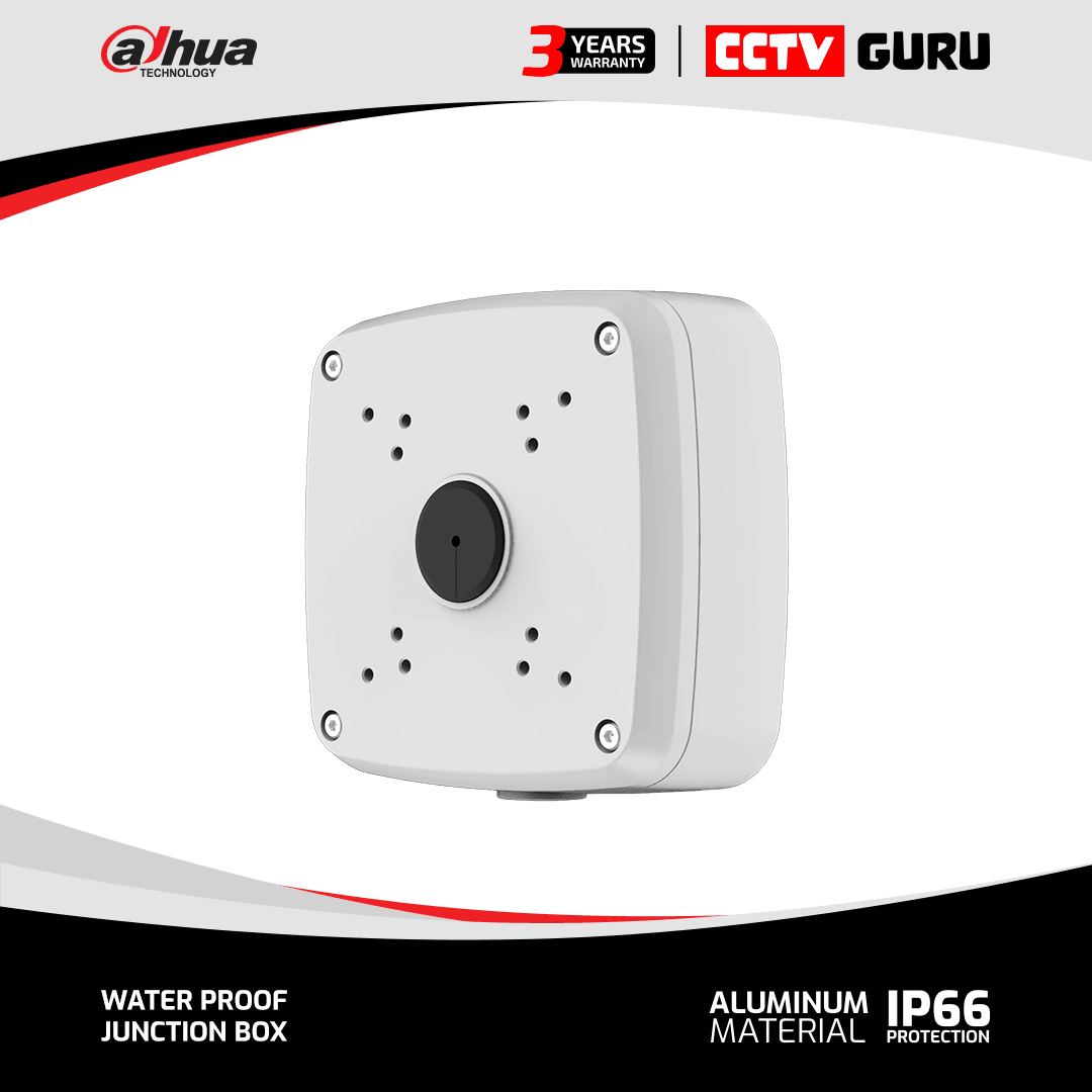 Dahua Waterproof Junction Box White DH-AC-PFA121 – CCTV Guru